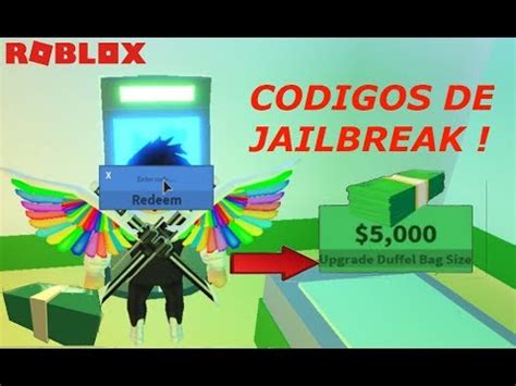 Codigos Para Jailbreak C Digos Roblox Jailbreak Julio Play