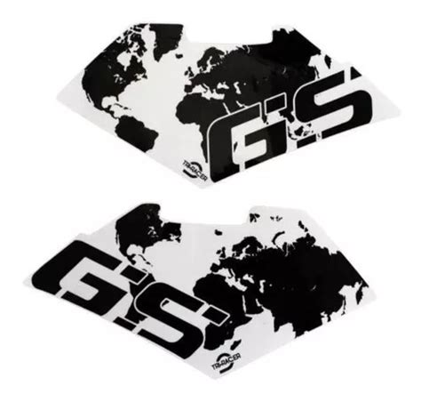 Adesivo Protetor Lateral Tanque Bmw R Gs Adventure Mapa Mercadolivre