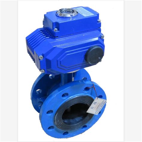 Electric Motor Operated Butterfly Valve Actuator MOV Automated Valve