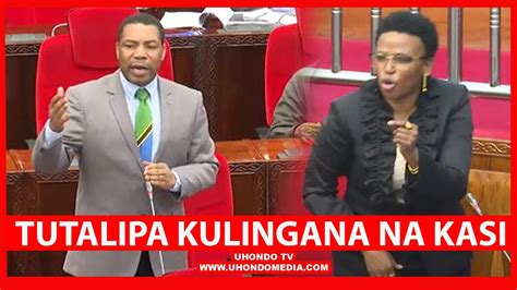KIMEUMANA MWIGULU AMPA ZA USO HALIMA MDEE BILA KUPEPESA NILIMUONA