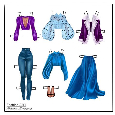 Girlish Fashion Style Coordination Paper Doll Book Korean Artofit