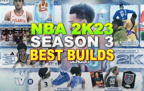 Top 10 NBA 2K23 Season 3 Best Builds For PG SG SF PF C Positions