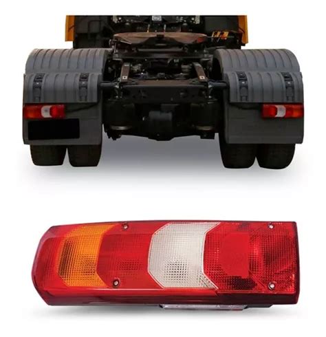 Lanterna Traseira Led 24v Mb Actros Accelo Atego Axor Le Frete grátis