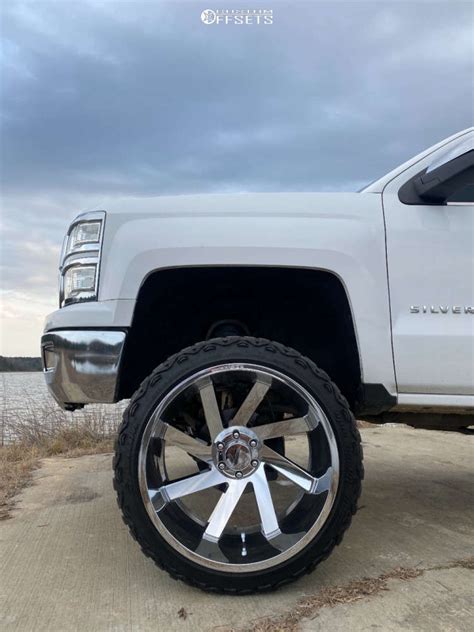 2014 Chevrolet Silverado 1500 With 24x14 81 ARKON OFF ROAD Lincoln And