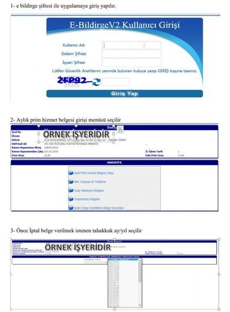 E bildirge v2 Nedir İptal Ek Bildirge Girişi Nasıl Yapılır SGK Bilgisi