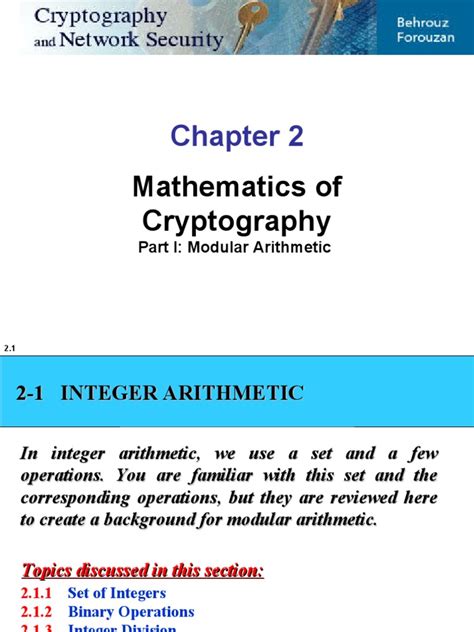 introduction to modular arithmetic a foundation for cryptography pdf abstract algebra algebra