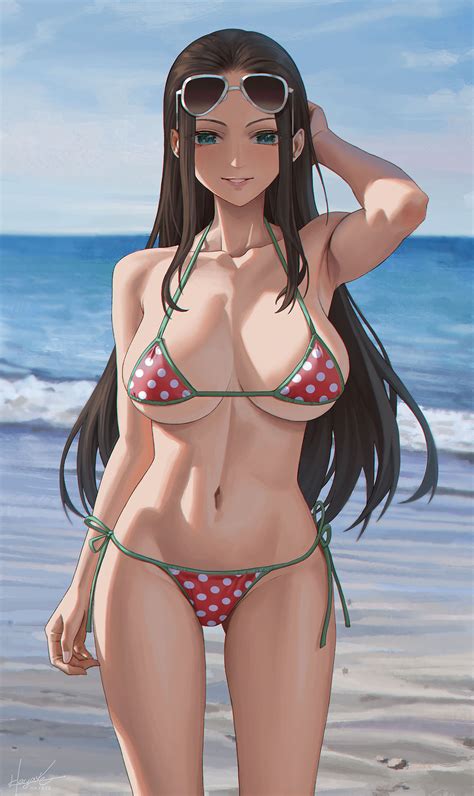Nico Robin One Piece Drawn By Hayate Leaf98k Danbooru
