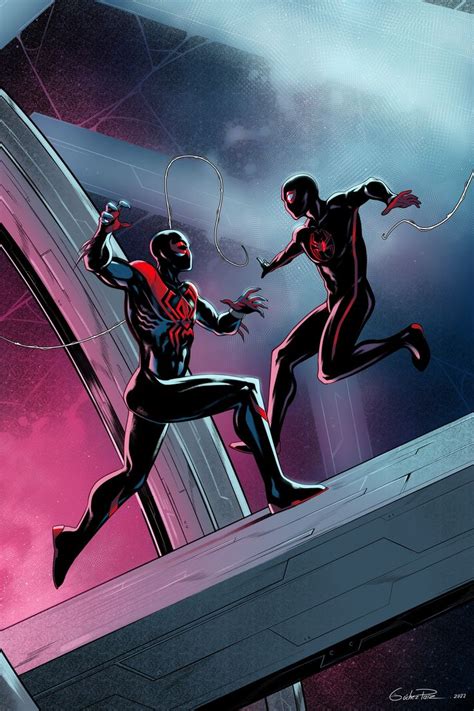 Spiderman 2099 vs Miles Morales Manuel Armando Góchez Paiz Miles