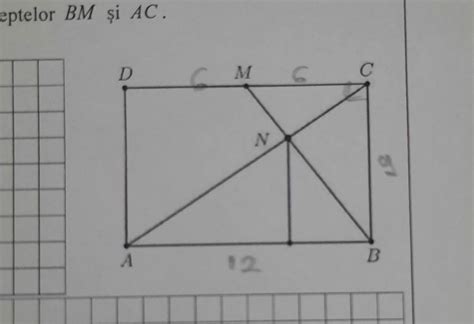 P In Figura Al Turat Este Reprezentat Un Triunghi Abc Cu Ab