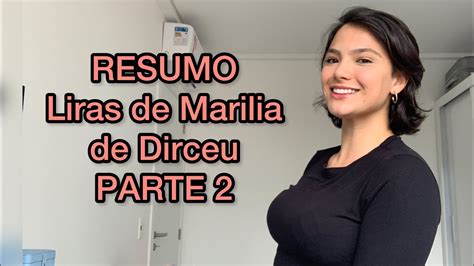 Resumo Liras De Marilia De Dirceu Parte 2 YouTube