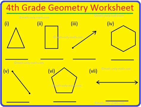 Th Grade Geometry Worksheet Line Segments Rays Open Closed Curves