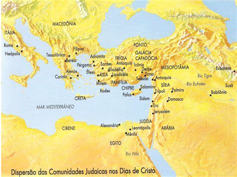 Mapa Bíblico Novo Testamento BRAINCP