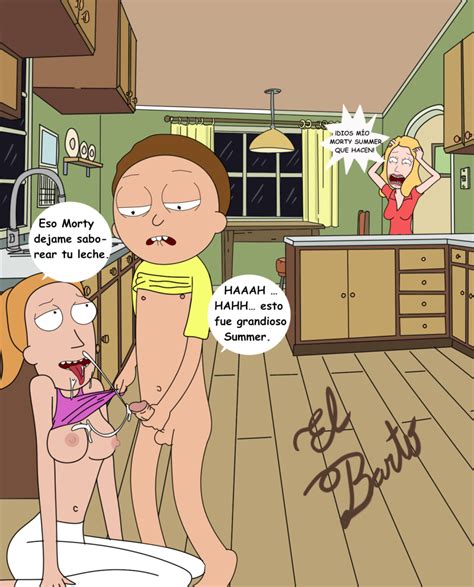 Post 4286951 Beth Smith El Barto Morty Smith Rick And Morty Summer Smith