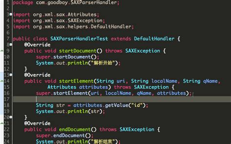 java眼中的xml－－文件读取－－2 应用sax方式解析xml 何杨 博客园