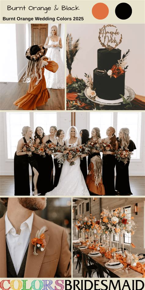 Top 8 Burnt Orange Wedding Color Ideas For 2025 ColorsBridesmaid