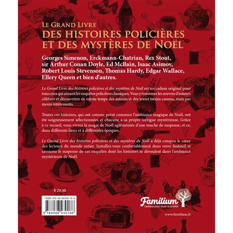 Le grand livre des histoires policières et des mystères de Noël