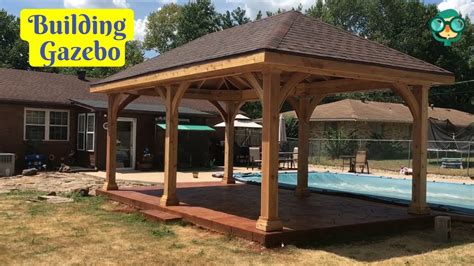 How To Build A Gazebo From Scratch How To Build A Pergola With Roof