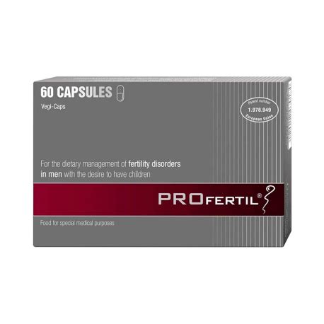 Profertil Fertilité Homme 60 Gélules Paraland