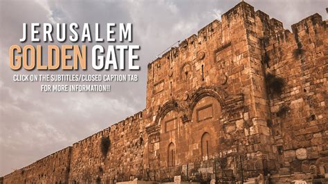 The Golden Gate In Jerusalem Israel Ep 13 YouTube