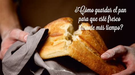 El Horno Cómo guardar el pan para que esté fresco durante más tiempo
