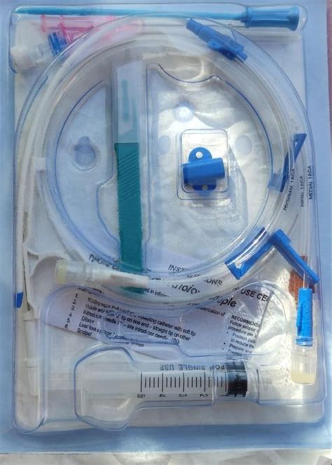 3 Way Foley Polyurethane Triple Lumen Central Venous Catheter Kit At Rs