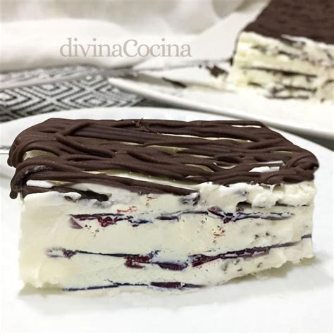 Tarta comtessa o viennetta casera Postres Fáciles y Ricos