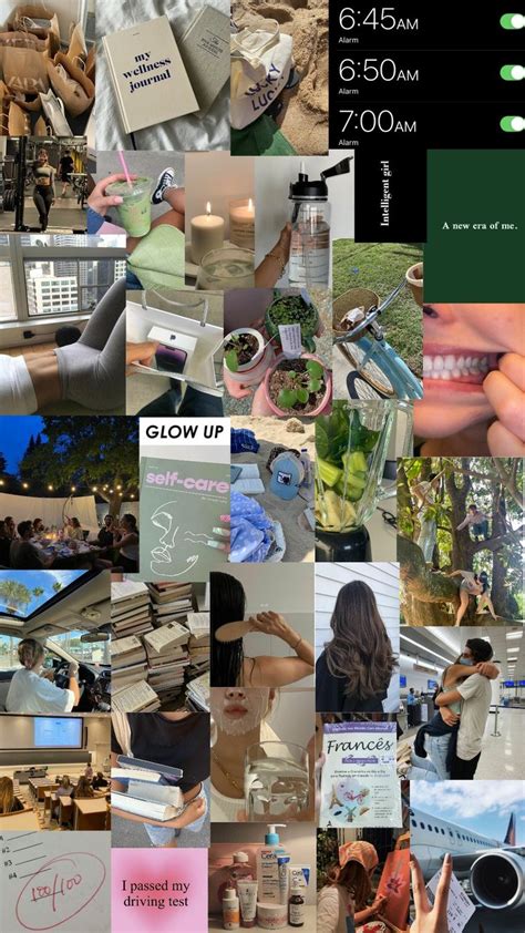 The Collage Shows Many Different Things In This Photo