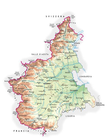 Piemonte Cartina Politica Confini Cartina Fisica Italia Porn Sex Picture