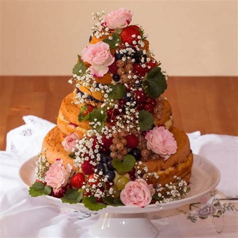 Recette de Naked cake ou Nude cake à la confiture