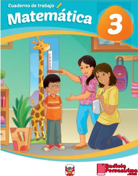 Cuaderno de trabajo de Matemática 3 Tercer Grado de Primaria 2024
