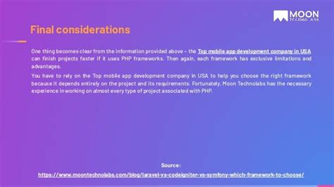Laravel Vs CodeIgniter Vs Symfony Which Framework To Choose PPT