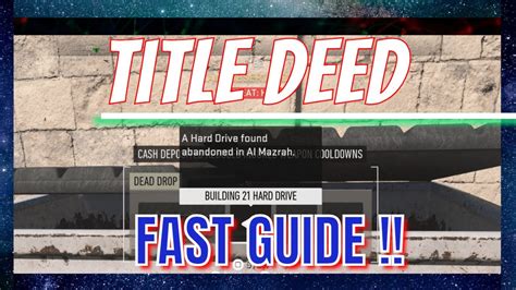 Dmz Season Title Deed Fast Guide Black Mous Faction Tier