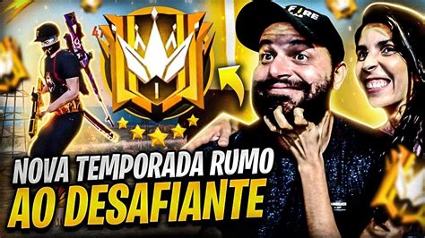 Free Fire Ao Vivo Mestre Rumo Ao Desafiante Foco No Global Jogando