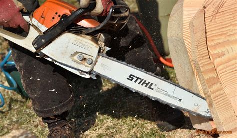 Stihl Ms Chainsaw Reviews My S Are Gutless
