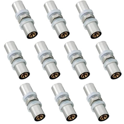 Lot de 10 Manchons égaux D20 multicouche à sertir RBM profil TH H U B F