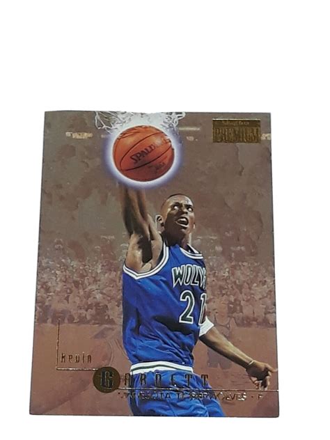 1996 97 SkyBox Premium Minnesota Timberwolves Basketball Card 67 Kevin