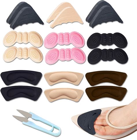 9 Paires Coussinets De Coussin De Talons Coussinet Chaussure Trop