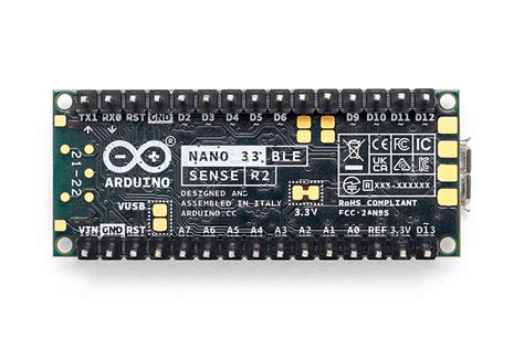 Arduino Nano 33 BLE Sense Rev2 With Headers Kiwi Electronics