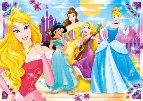 Disney Princess 104 Pcs Supercolor Puzzle Clementoni