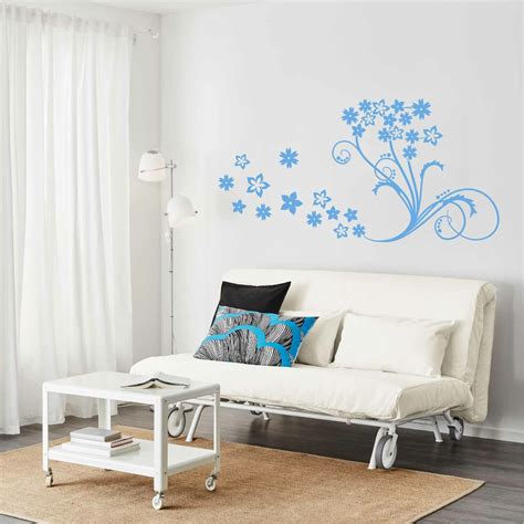 Stickers Arabesque Bouquet Autocollant Muraux Et Deco