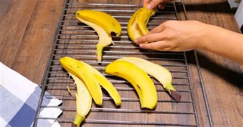 Cascas de banana assadas o remédio natural que você nunca esquecerá
