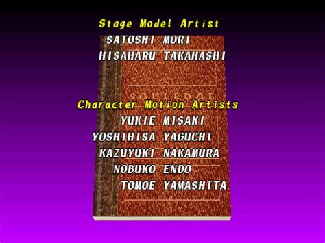 Ending For Soul Edge Ver II Rock Arcade