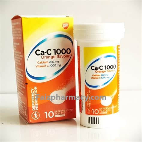 Ca C 1000 Effervescent Tablets 10s Faiz Pharmacy Mombasa Kenya
