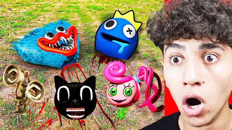 HUGGY WUGGY VS SİREN HEAD VS CARTOON CAT VS MOMMY LONG LEGS VS RAİNBOW