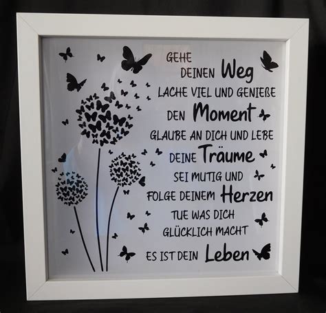 Leuchtrahmen Beleuchteter Bilderrahmen Gehe Deinen Weg Etsy