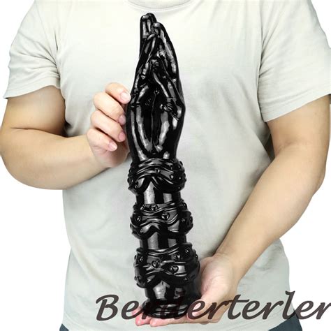 Types Large Long Arm Fist Huge Anal Dildo With Suction Cup Butt Plug