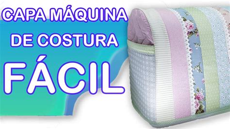 CAPA P MÁQUINA DE COSTURA PASSO A PASSO PARA VC FAZER A SUA CAPA