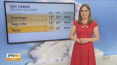 Jornal da EPTV 1ª Edição São Carlos Araraquara Confira a previsão