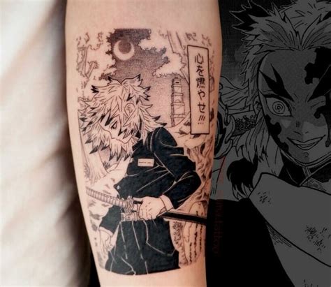 Aggregate More Than Rengoku Sword Tattoo Super Hot In Cdgdbentre