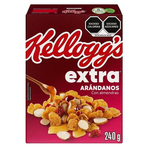 Cereal Kellogg S Extra Sabor Ar Ndano Con Almendras G Walmart